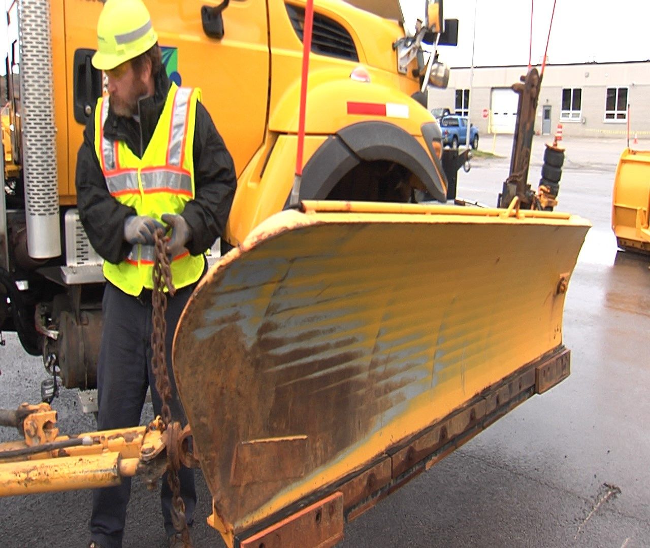 PennDOT Plow Catches Fire while Clearing Snow in Springfield Township ...