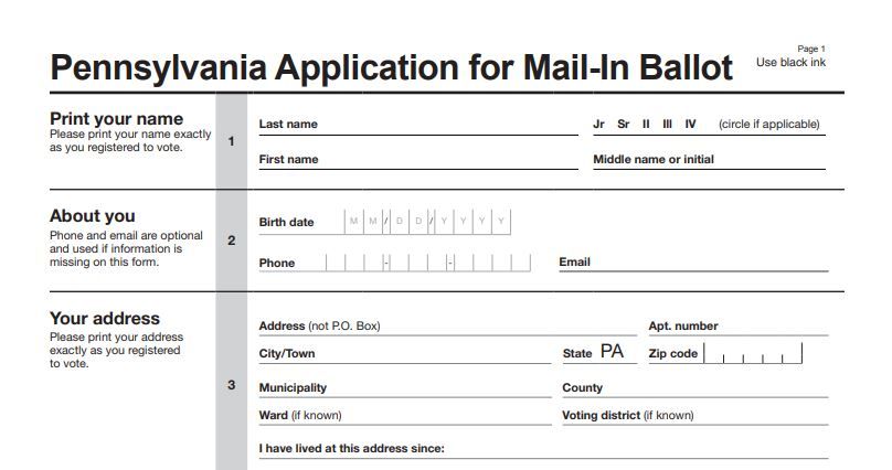 Mail-In Ballot Applications for Pennsylvania Primary Could Set Record ...