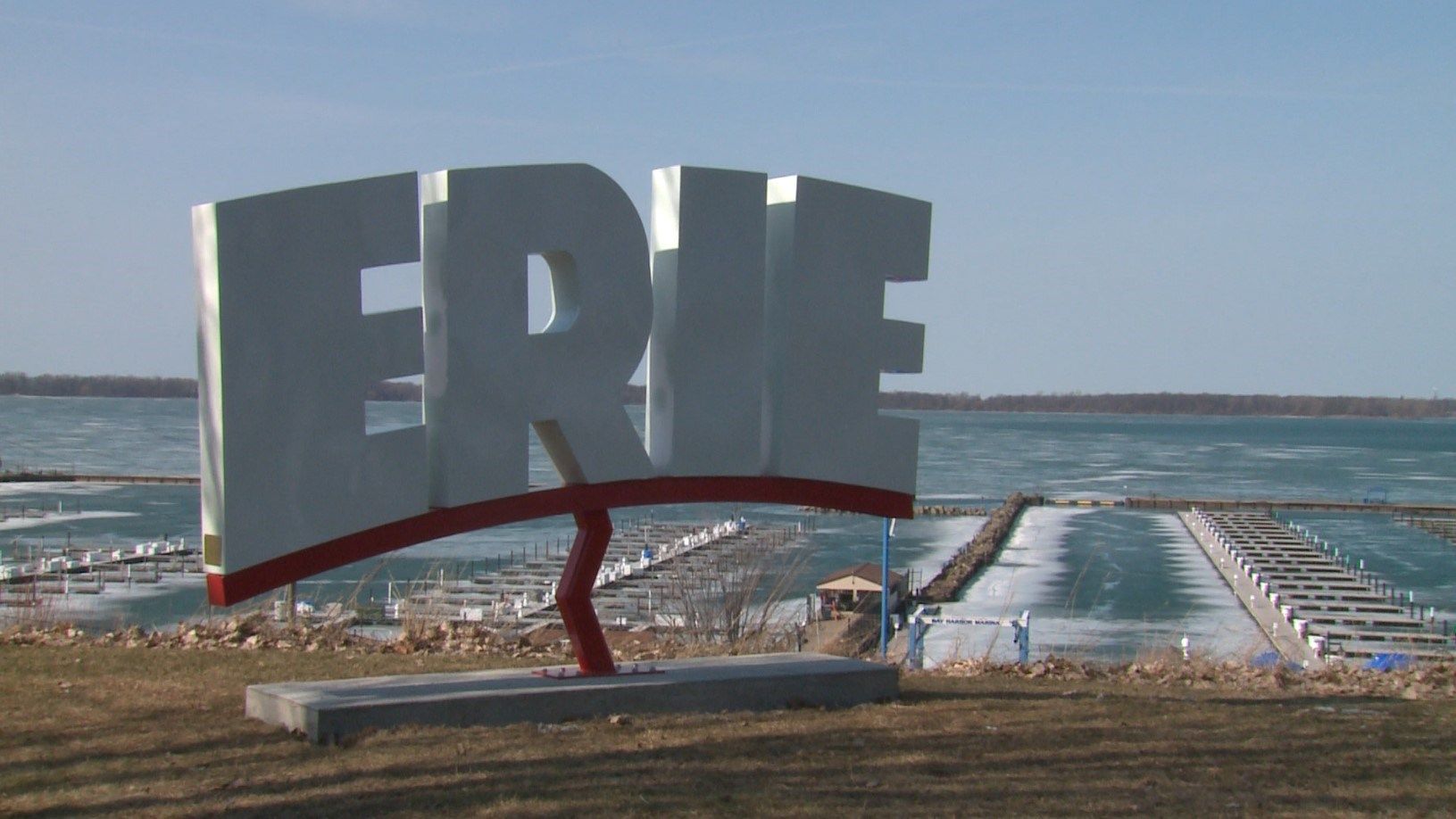 Massive New Sign Installed at Bayview Park - Erie News Now | WICU and ...