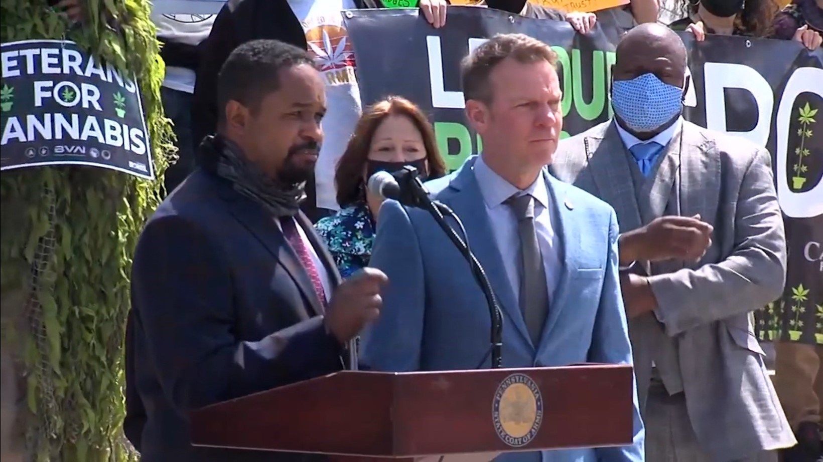 Sen. Dan Laughlin Joins Pro-Marijuana Legalization Rally in Harrisburg ...