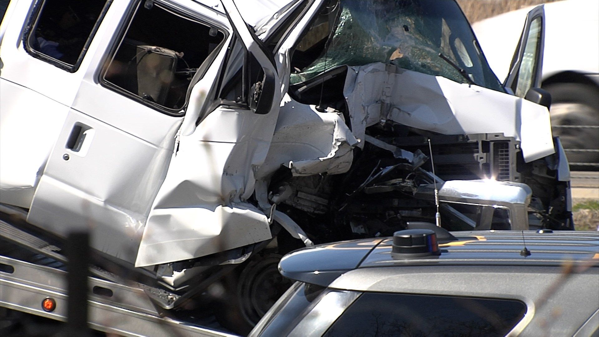 Interstate 90 Reopens after Van Crashes into Back of Semi Near I-79 ...