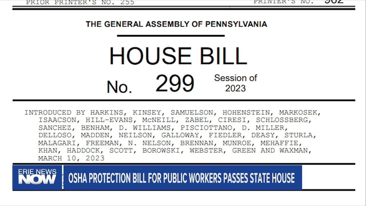 State House Passes Bill for OSHA Protections for Public-Sector Workers ...