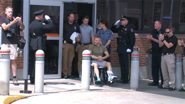 Erie Police Sgt. David Stucke Discharged from UPMC Hamot, Going to ...