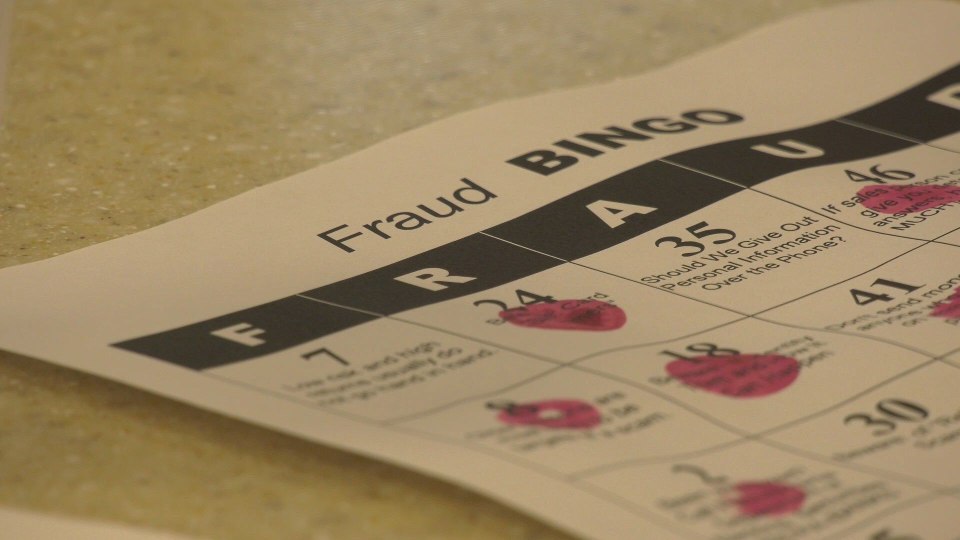 Fraud Bingo at LECOM Parkside at Corry - Erie News Now | WICU and WSEE ...