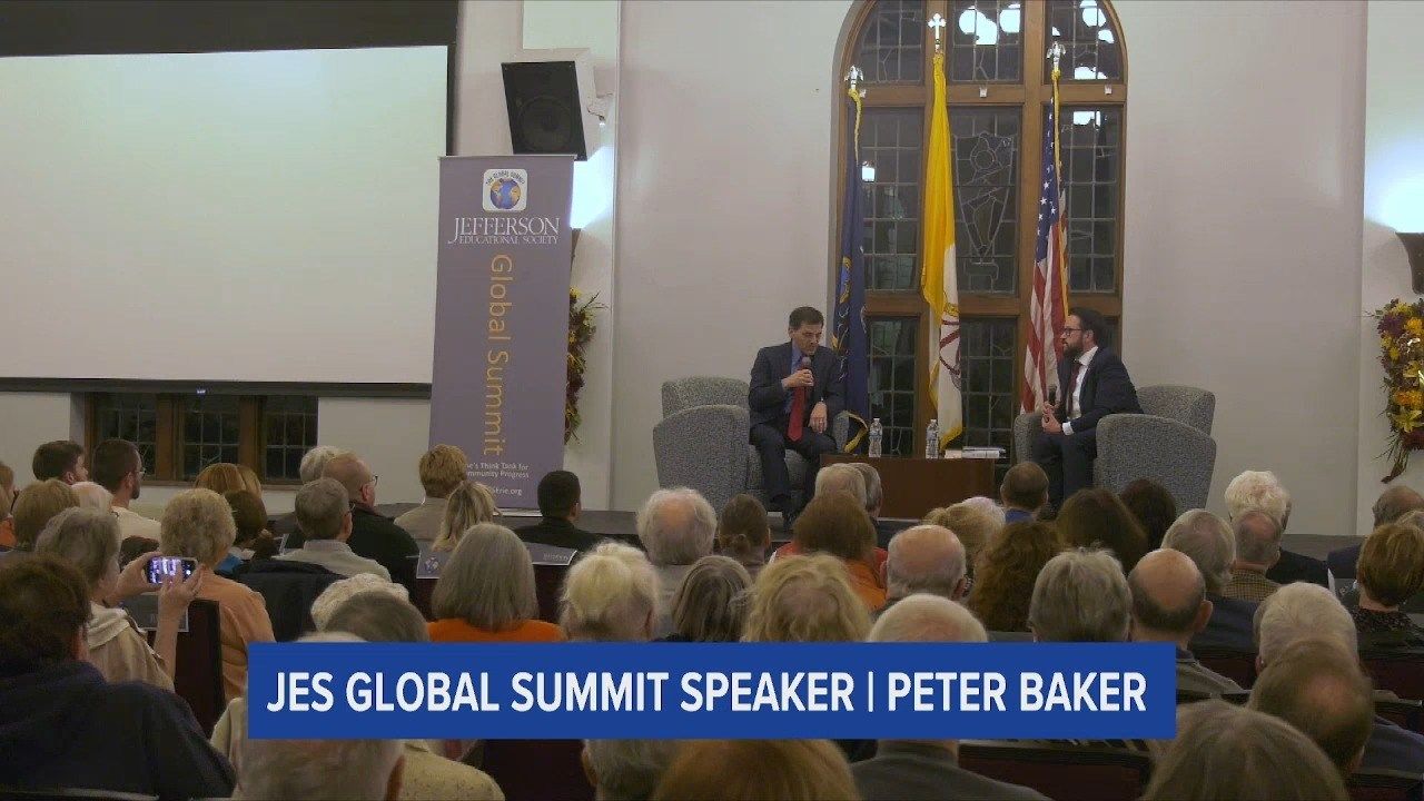 JES Global Summit Speaker | Peter Baker - Erie News Now | WICU and WSEE ...