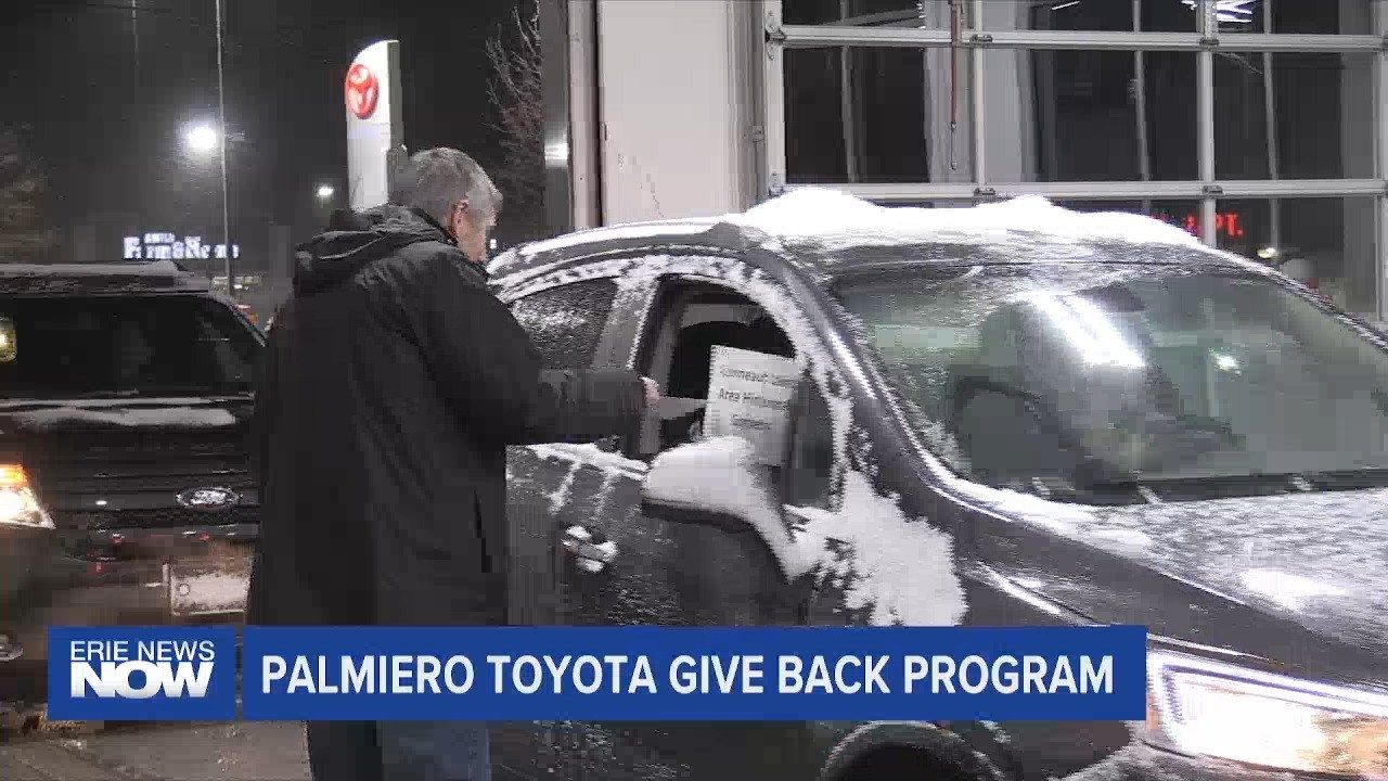 Palmiero Toyota 14th Annual Give Back Program - Erie News Now | WICU and WSEE in Erie, PA