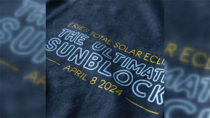 Erie Apparel Introduces Total Solar Eclipse Merchandise - Erie News Now ...