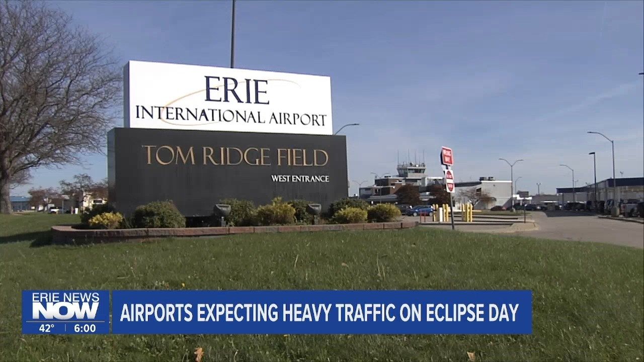 Airports Expecting Heavy Runway Traffic on Eclipse Day - Erie News Now ...