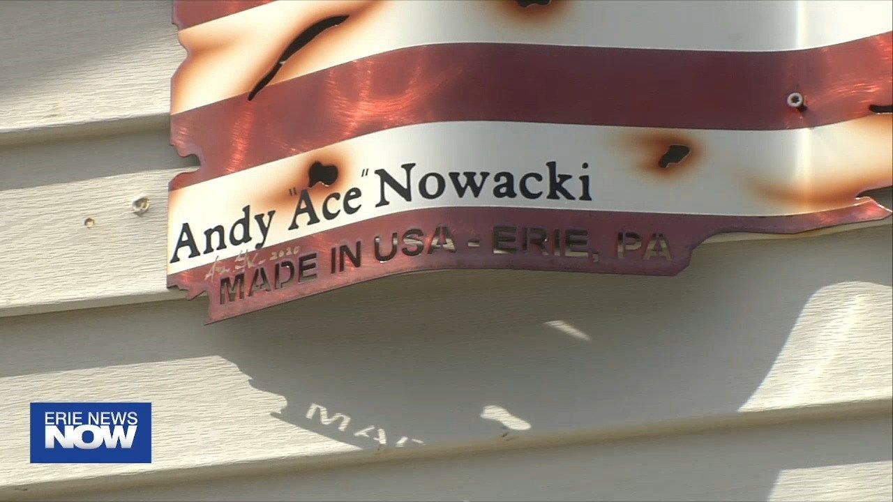 Erie Couple Shows Support for Fallen Marine - Erie News Now | WICU and ...