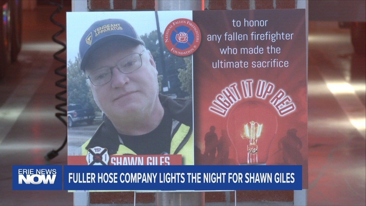 Fuller Hose Company Lights the Night for Shawn Giles - Erie News Now ...