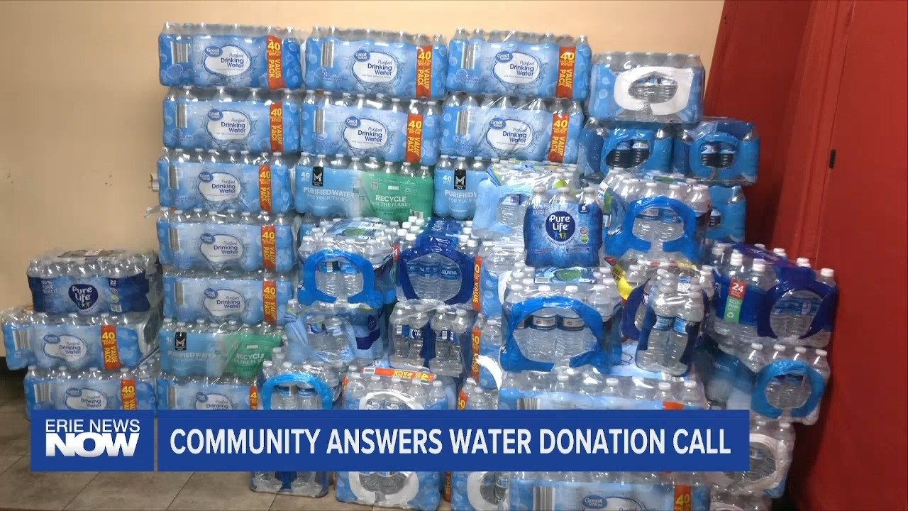 Community Answers Water Donation Call from Community of Caring - Erie ...