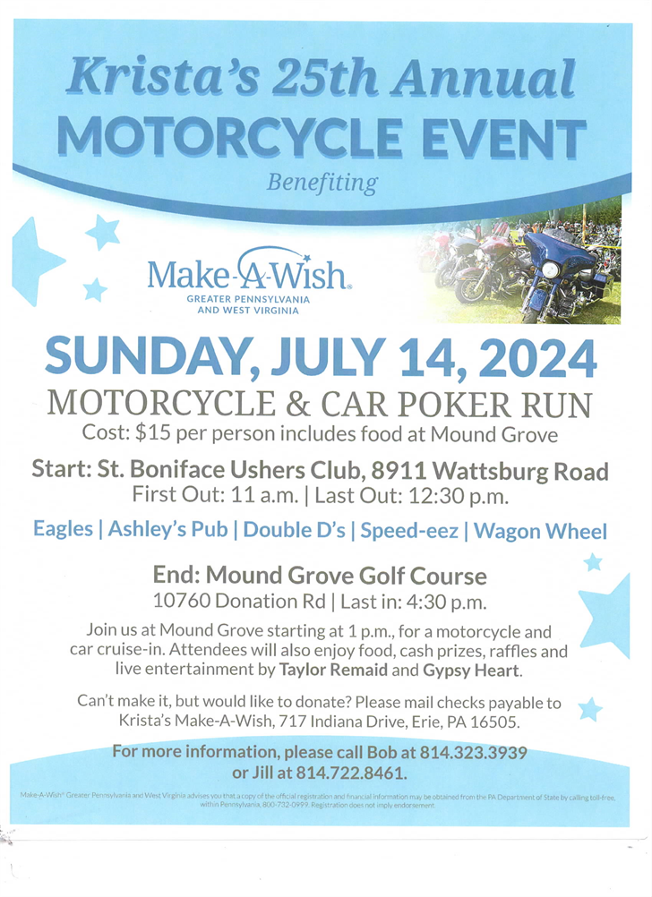 Krista's 25th Annual Bike Event Continues to Raise Money for Make-A ...
