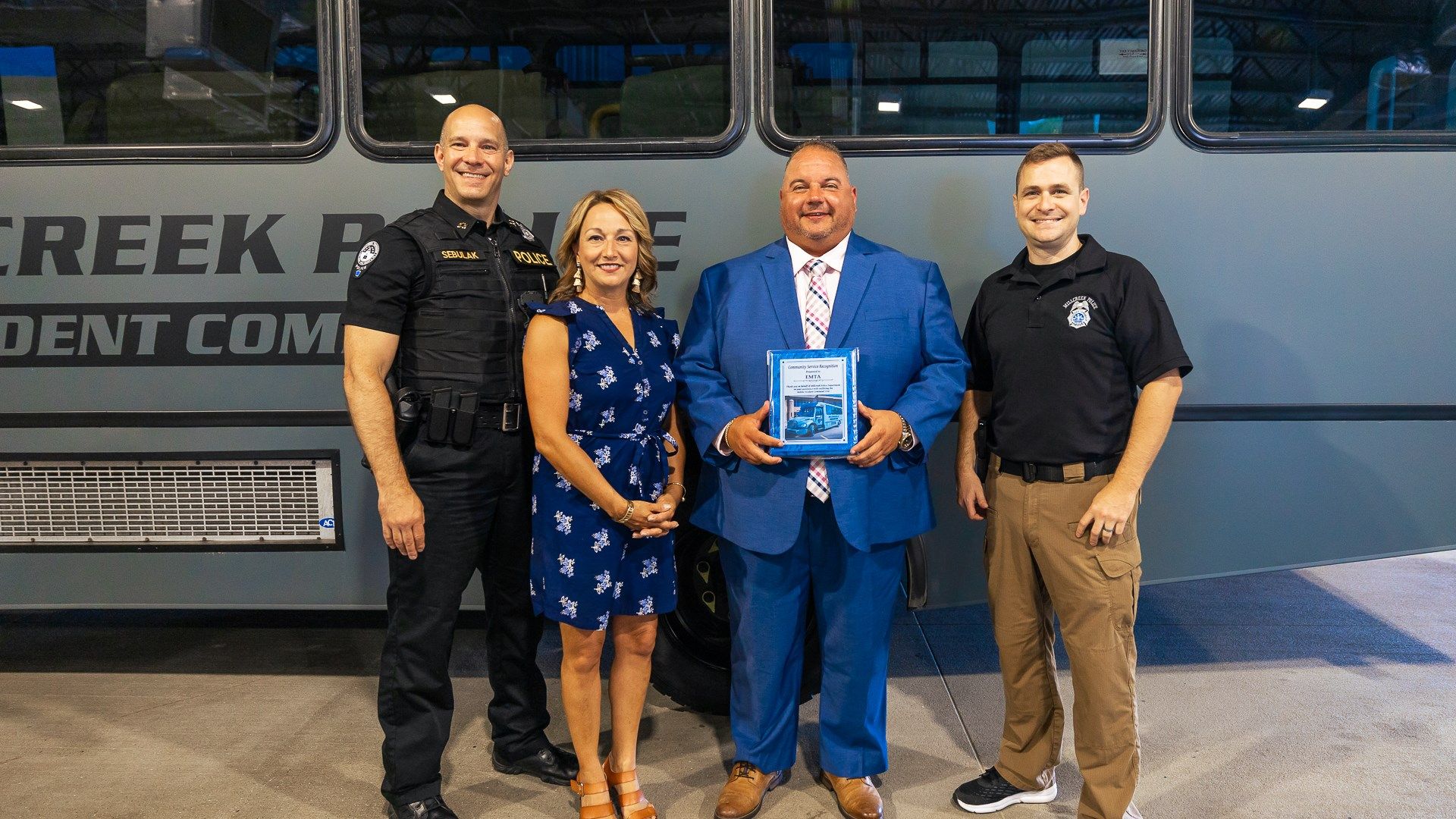Erie Metropolitan Transit Authority Donates Bus to Millcreek Police ...
