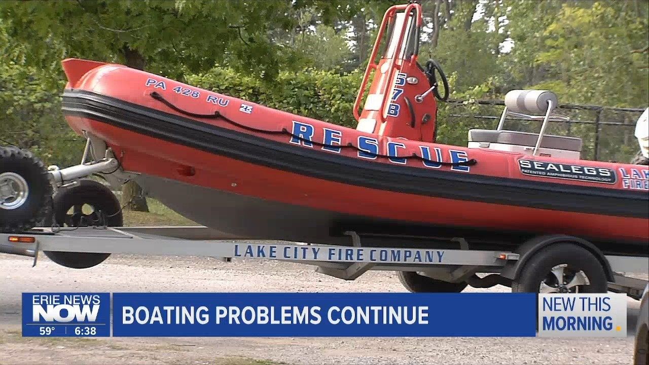 Boating Problems Continue on Lake Erie - Erie News Now | WICU and WSEE ...