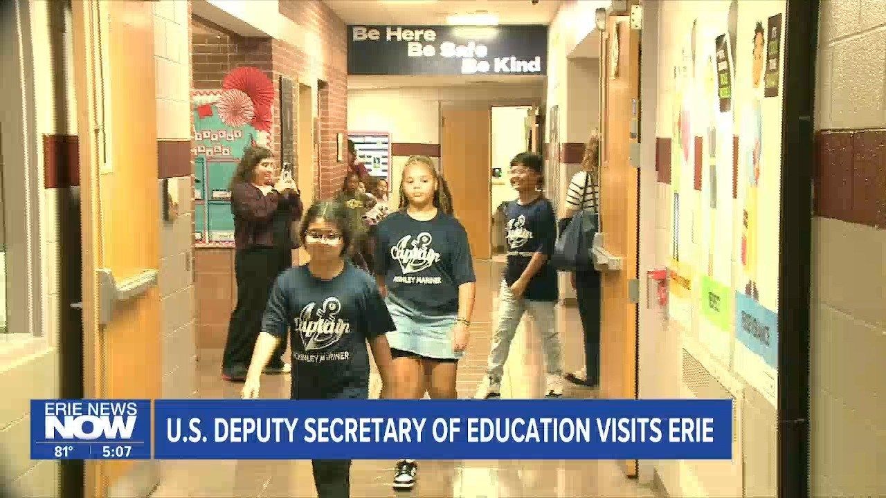U.S. Deputy Secretary of Education Makes Stop in Erie - Erie News Now ...