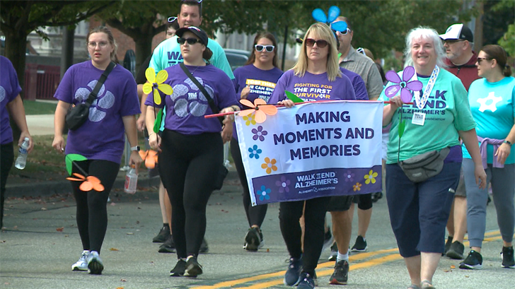 Hundreds Walk to End Alzheimer's Disease in Downtown Erie - Erie News Now | WICU and WSEE in ...