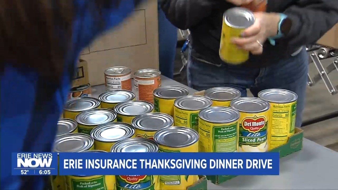 Erie Insurance Employees Carry on Turkey Dinner Donation Tradition With Second Harvest Food Bank ...