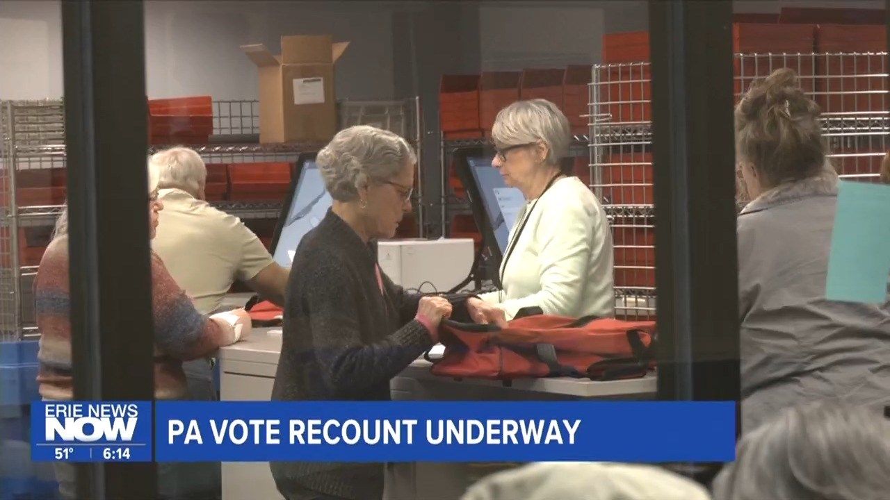 Statewide Vote Recount Begins in Pennsylvania U.S. Senate Race - Erie ...