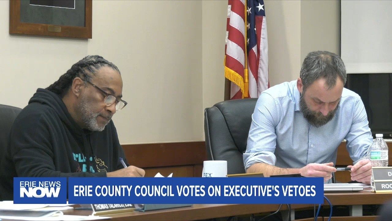 Erie County Council Votes on Executive's Budget Vetoes - Erie News Now ...